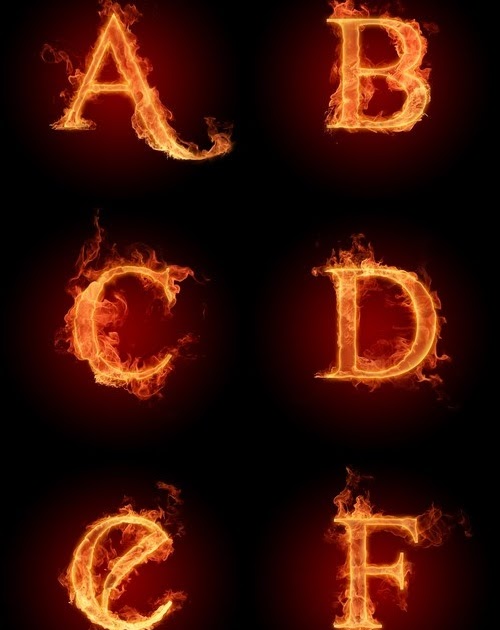 Fire Wallpaper Hd Letters